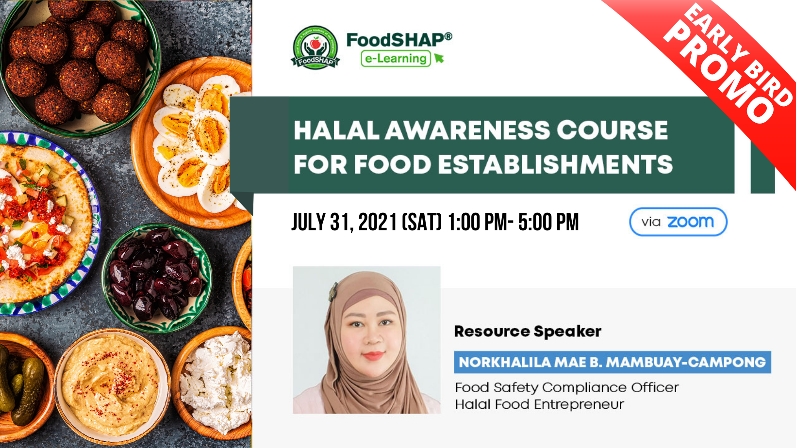 FoodSHAP® Halal Awareness Registration